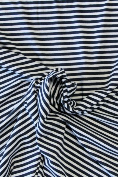 Viskose Jersey - Nice Stripes | Budgetstoffen.de